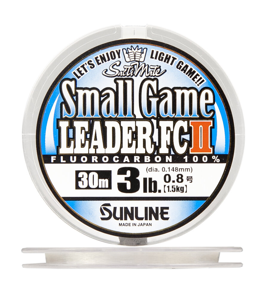 Sunline Флюорокарбон Sunline SWS Small Game FC II 30m #0.8 3lb
