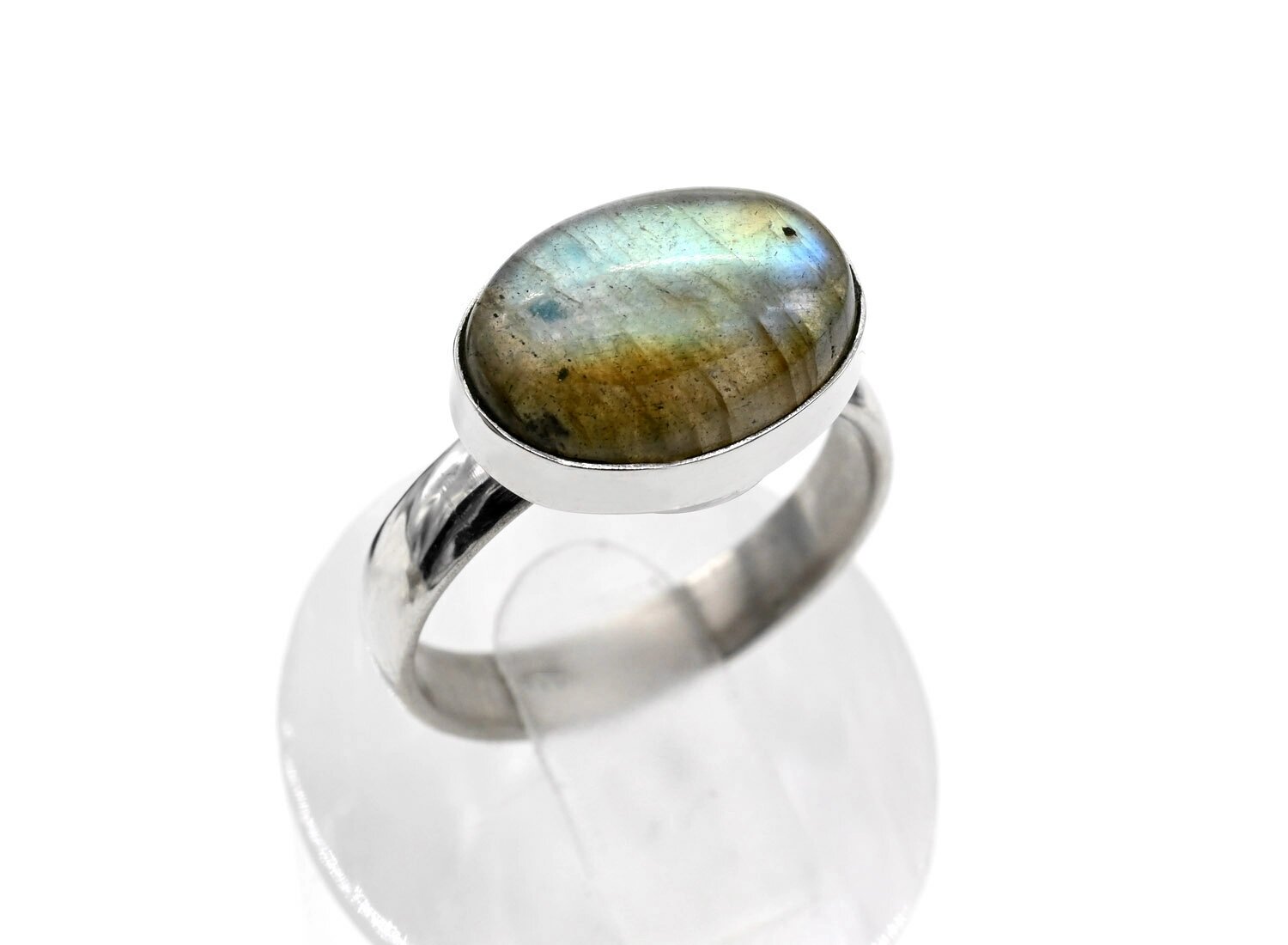 Кольцо, лабрадорит