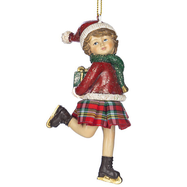 Елочная игрушка Figure Skating - Девочка Адель 12 см, Goodwill (Гудвилл), MC38371-3