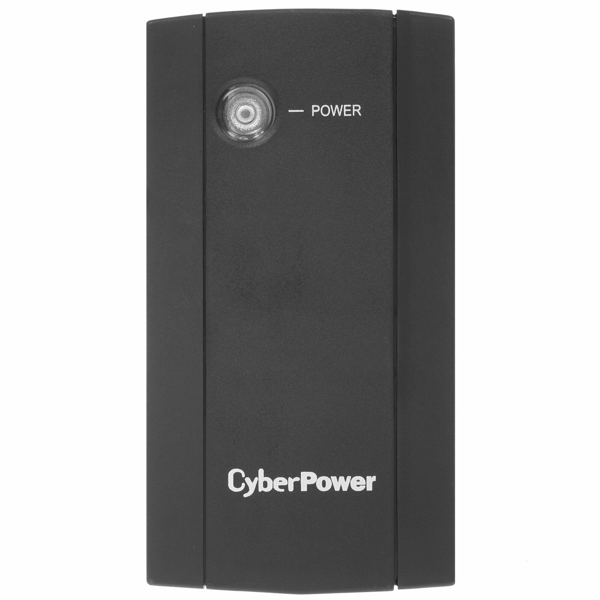 ИБП CyberPower UTC650EI, черный, интерактивный, мощность 650 ВА/360 Вт — фото 1