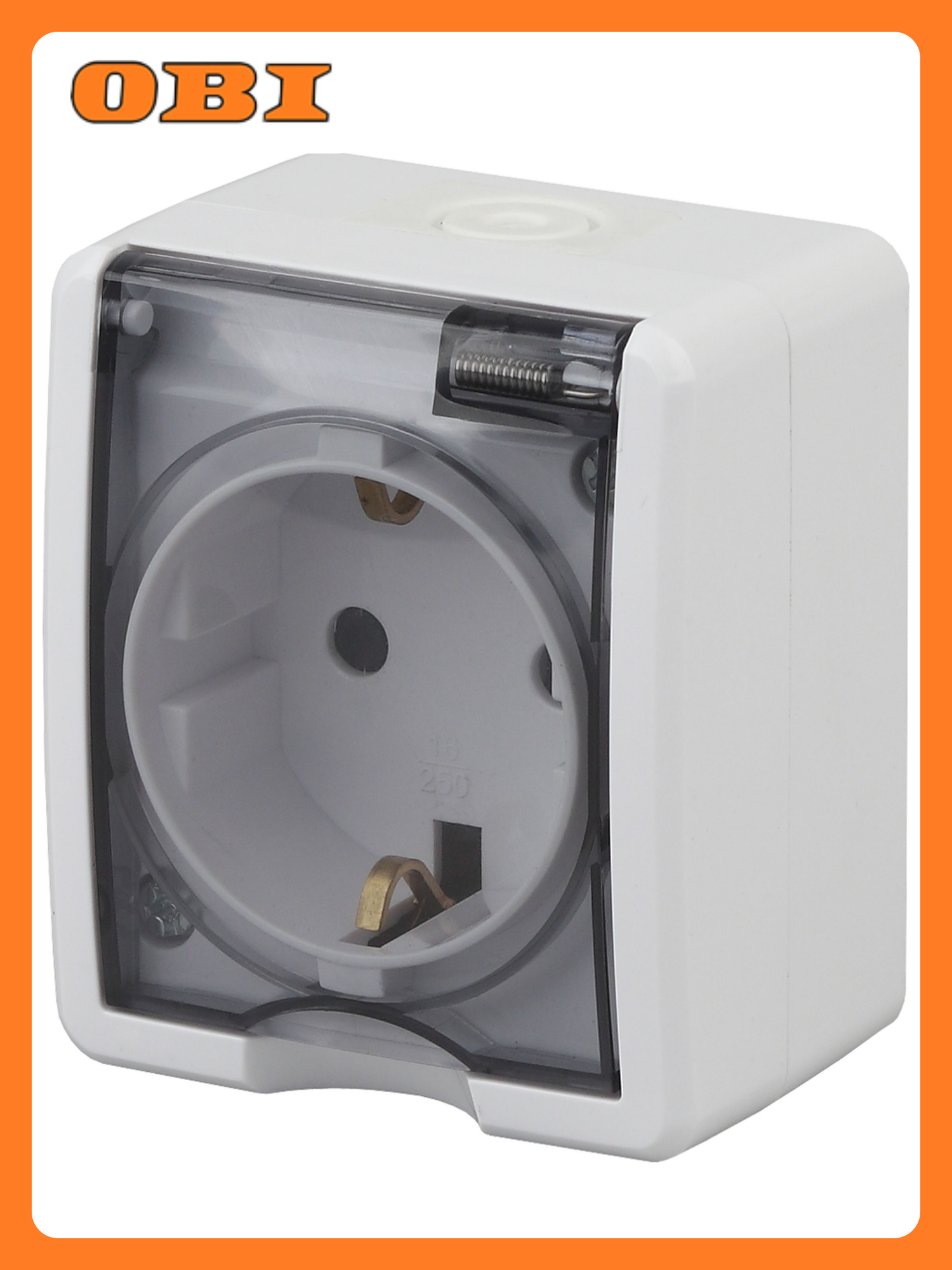 11-2402-01 ЭРА Розетка 2P+E IP54, шторки, 16A-250В, ОУ, белый (16/160/2880)