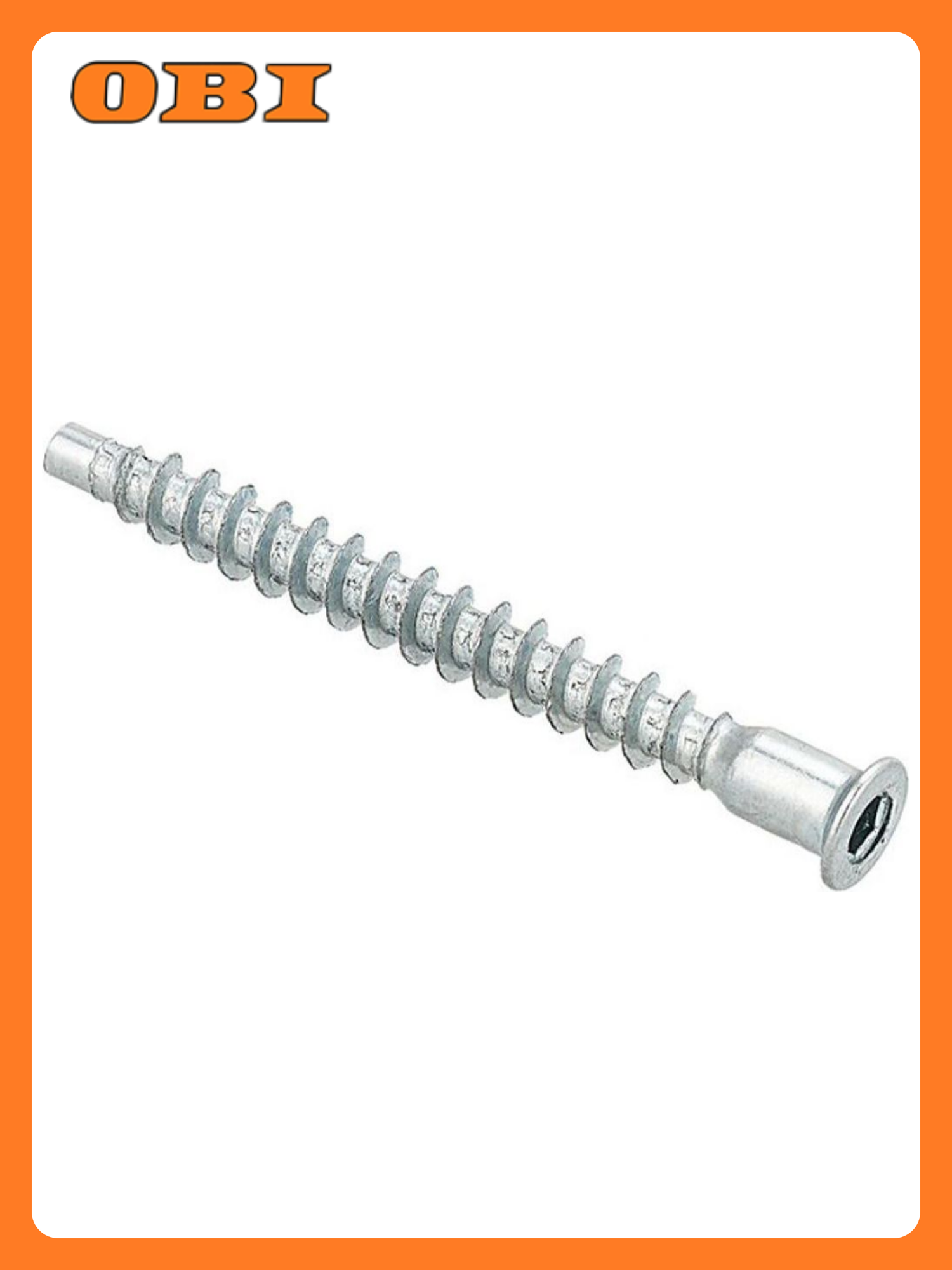 Стяжка Element, для мебели, шестигранная, углеродистая сталь, 20 штук