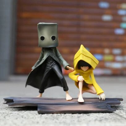 Коллекционная Фигурка Little Nightmares II Моно, 14,5 См, ПВХ, Игровой Сувенир Для Декора, Подарок На Хэллоуин И Рождество