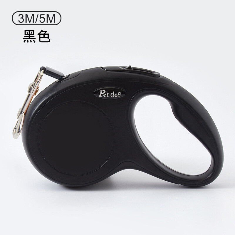 Автоматическая выдвижная поводок для собак 3м/5м регулируемая костяная форма поводок для прогулок с собакой
