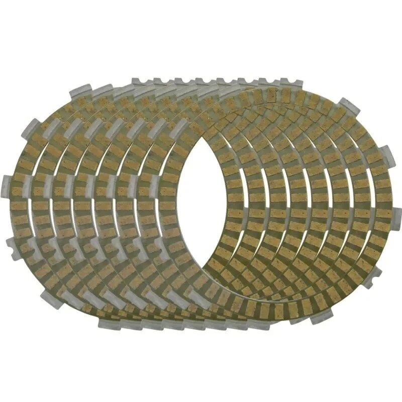 Для Honda CR250R 90-07 CR500R 90-01 CRF450X 05-18 KLX450R 2007-2009 KX450F 2006-2020 8 шт. мотоциклетные фрикционные диски сцепления