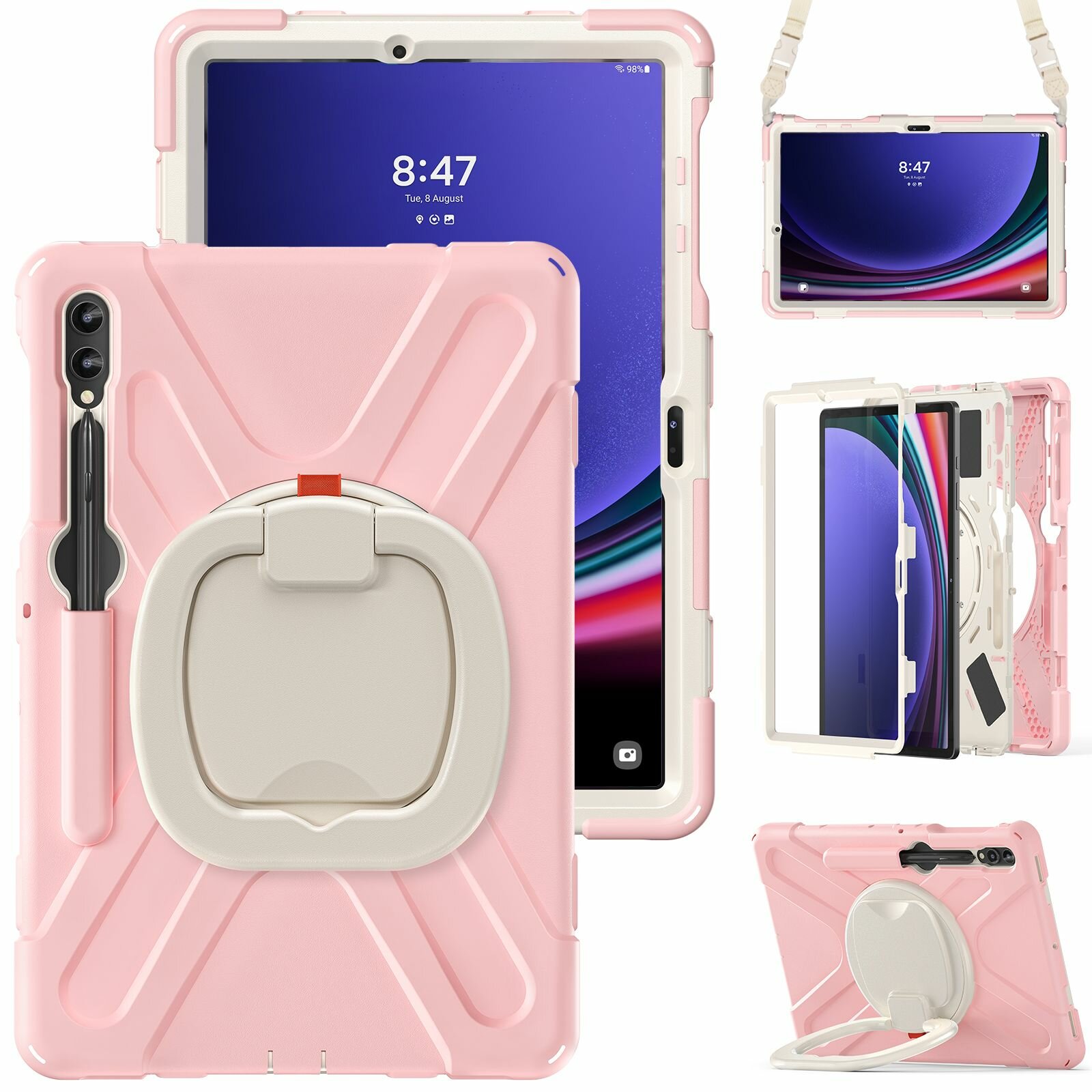 Чехол для Samsung Galaxy Tab S8+ / S7+ / S7 FE (12.4') T970 X806 T735 / Самсунг Галакси Таб S8 Плюс / S7 Плюс / S7 ФЕ