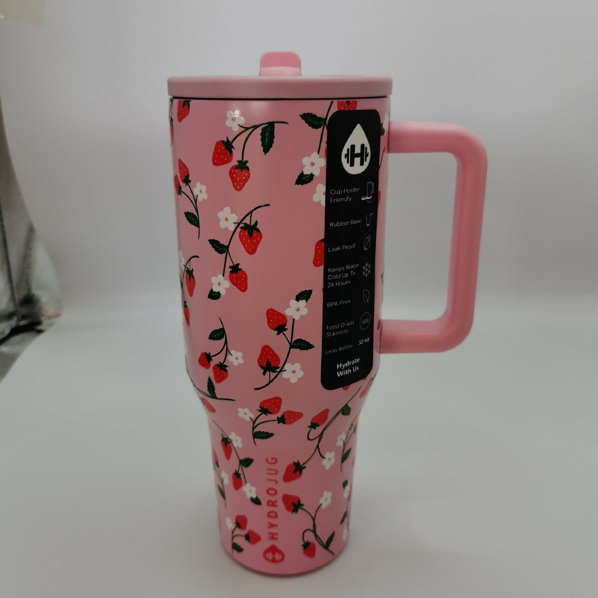 Кросс-бордерный европейский и американский 32OZ 40oz ручка с герметичной крышкой HYDROJUG, большой объем, герметичный изолированный стакан для автомобиля