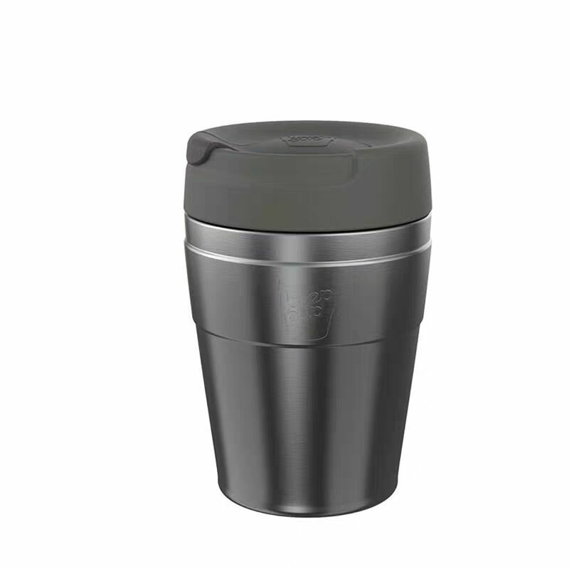 KeepCup Термокружка 0.34 л, холод 6 ч, тепло 4 ч, ударопрочный корпус, серый