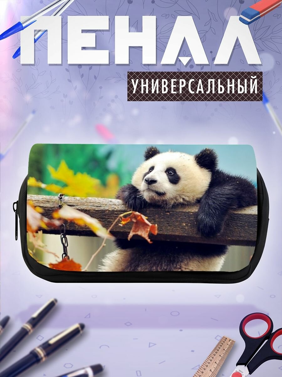 Пенал косметичка гигантская панда Красная панда