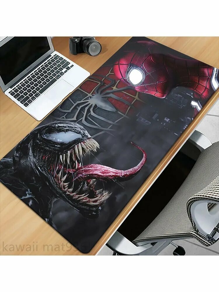 Venom Коврик для мыши, XXL, темно-серый, серый