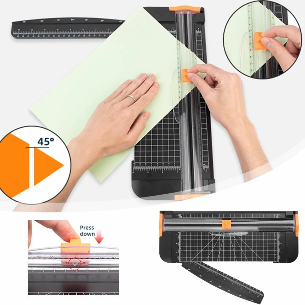 Резак для бумаги А4, Машина для резки бумаги формата А4, лезвия для офисного триммера для фотоальбомов