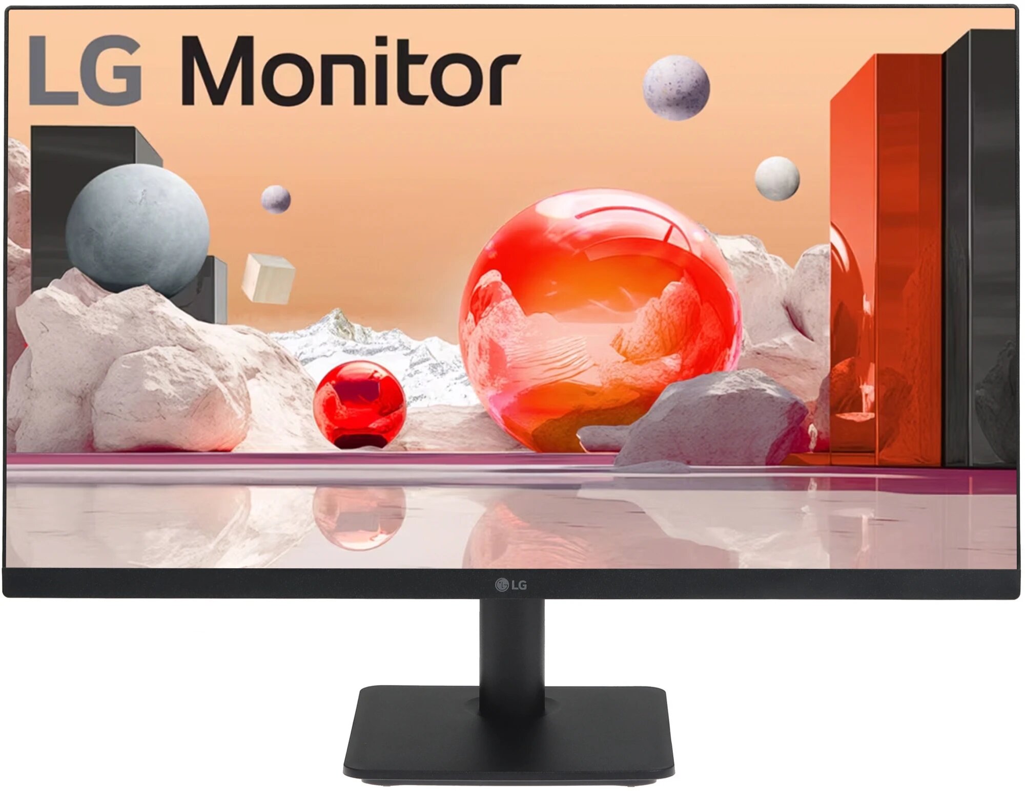 Монитор LG 25MS500-B, 24.5", 16:9, 1920x1080, IPS, 100 Гц, черный
