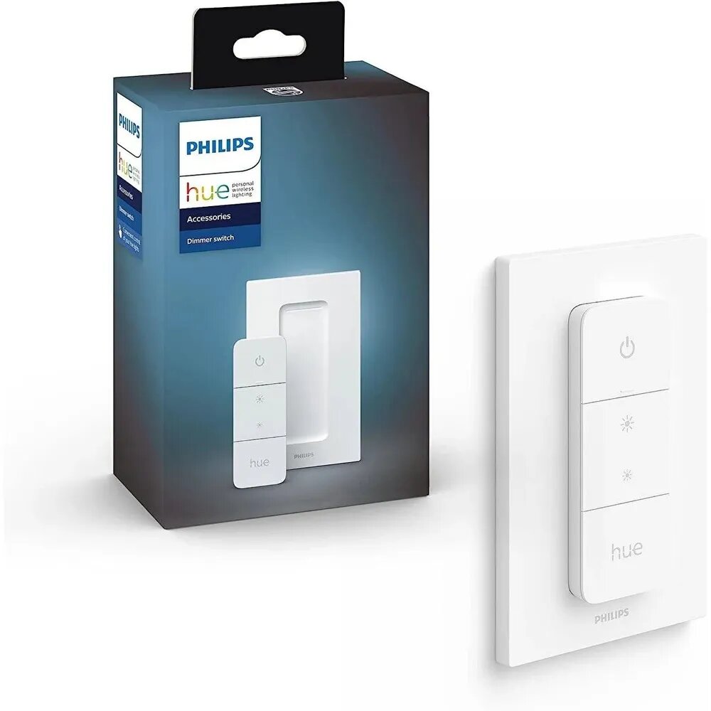Hue Dimmer Switch V2, Умный диммер - Пульт дистанционного управления - работает только в экосистеме Хью Hue DIM Switch, 8719514274617