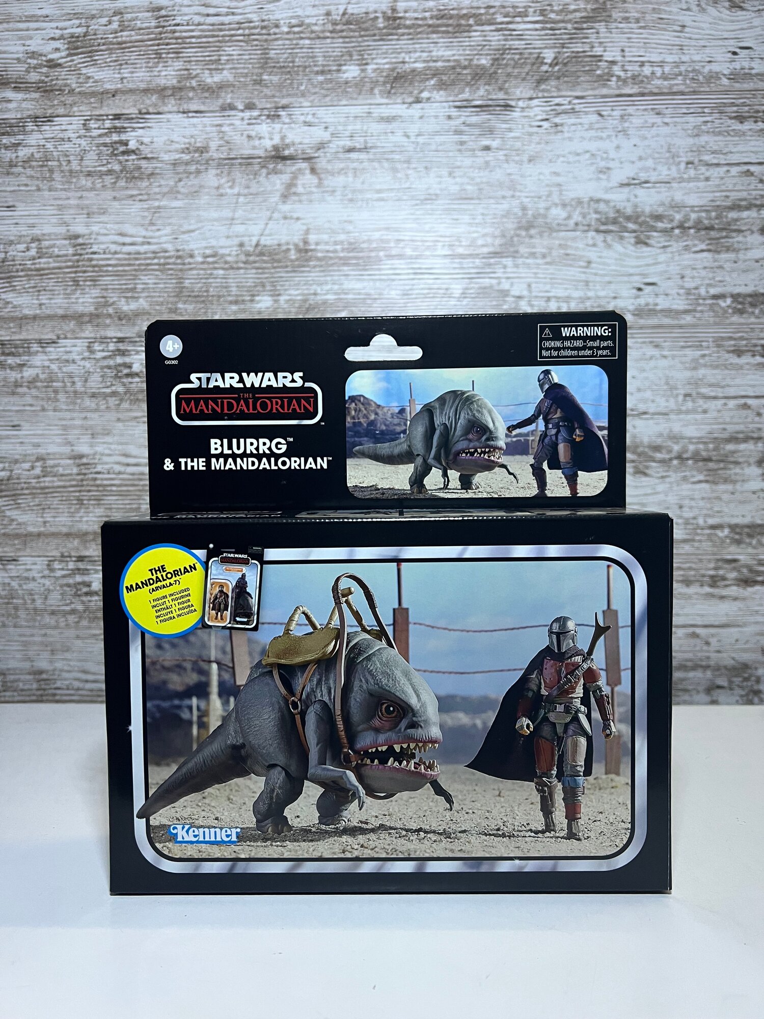 Набор фигурок Мандалорец и Бларрг, Звездные Войны, Star Wars, Blurrg & The Mandalorian, 16 см от Hasbro