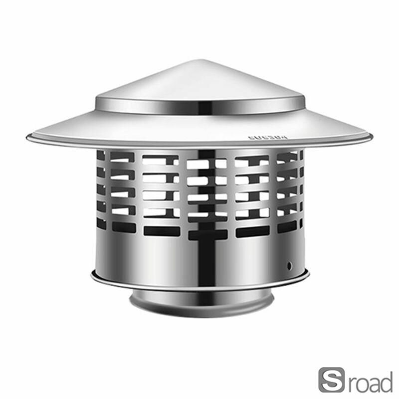Круглые колпаки для дымохода из нержавеющей стали, 160mm