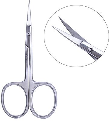 Ножницы для кутикулы Yoko Y SN 020, серебристые