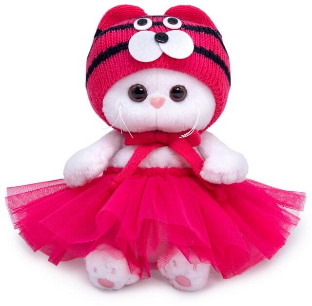 Мягкая игрушка Кошечка Лили Baby в шапке тигренка 20 см, Budi Basa, LB-069