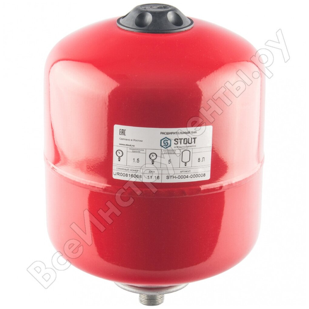 Расширительный бак 8 л STOUT STH-0004-000008