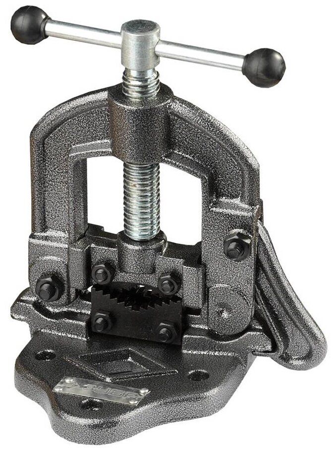 ЗУБР, 2 ", трубные откидные тиски