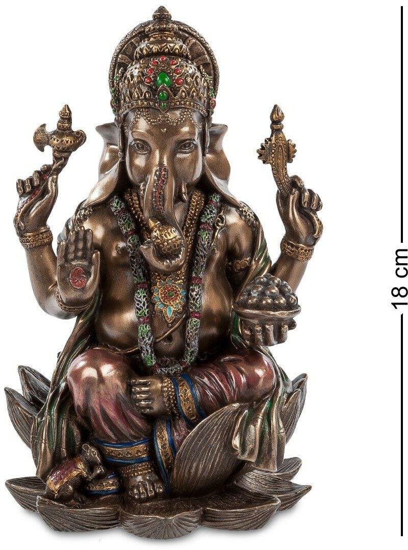 Статуэтка Ганеш - Бог мудрости и благополучия A1973946 Veronese, Полистоун