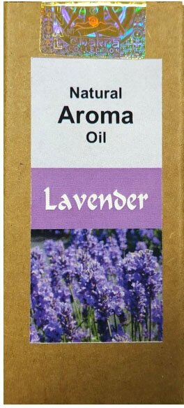Natural Aroma Oil LAVENDER, Shri Chakra (Натуральное ароматическое масло лаванда, Шри Чакра), 10 мл.