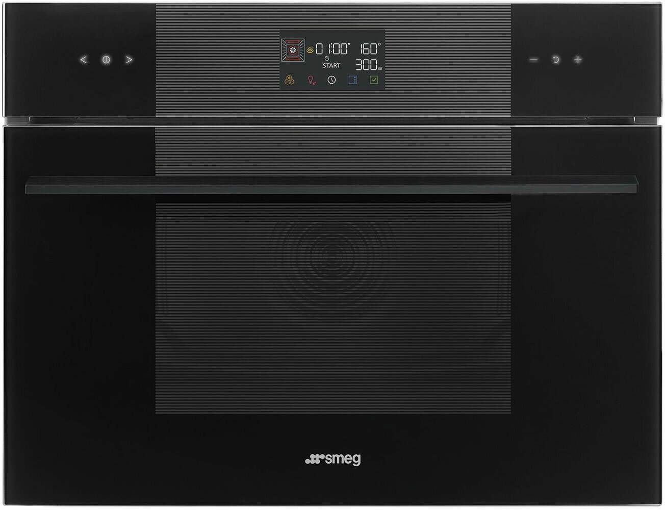 Электрический духовой шкаф Smeg SO4102M1B3 59 см, 40 л, гриль и конвекция, черный