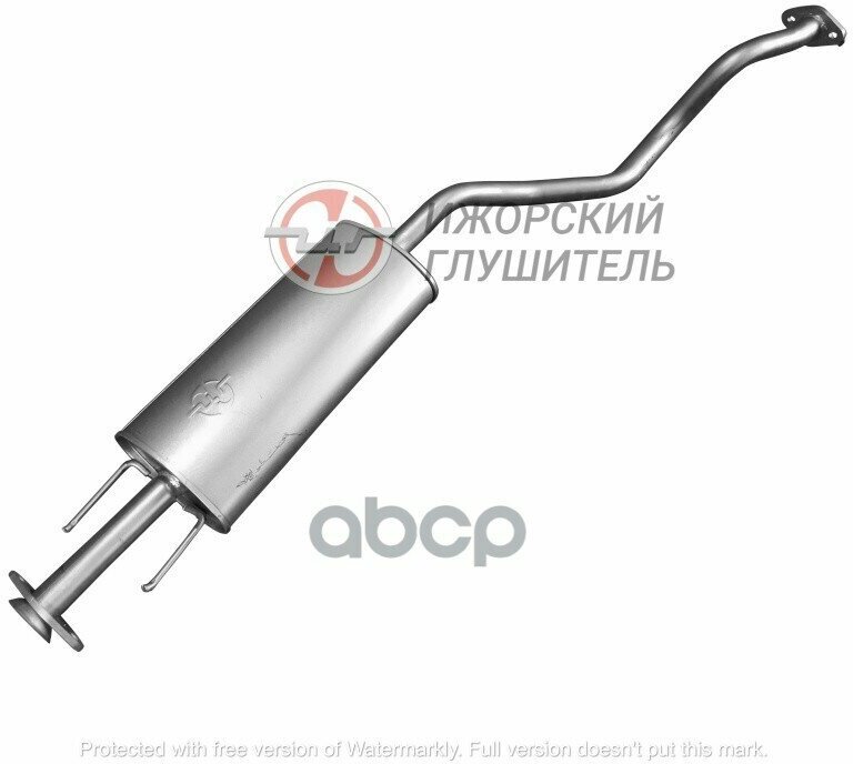 Глушитель средняя часть Ижорский глушитель арт. 136439