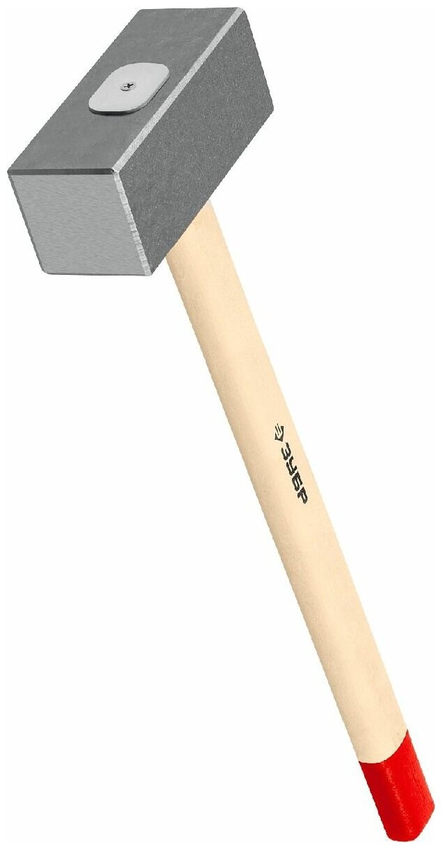 Кованая кувалда ЗУБР 8 кг деревянная рукоятка 750 мм для слесарно-монтажных работ