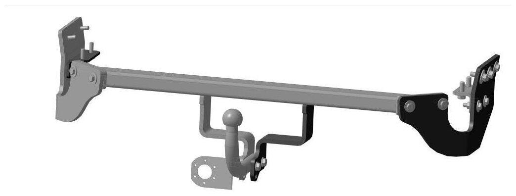 Фаркоп ORIS 4372-A на Nissan Juke 4WD 2013-