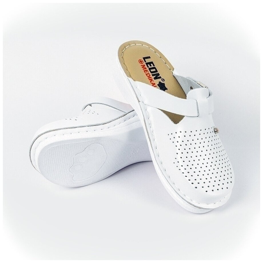 LEON сабо жен. MED260W (40, Белый )