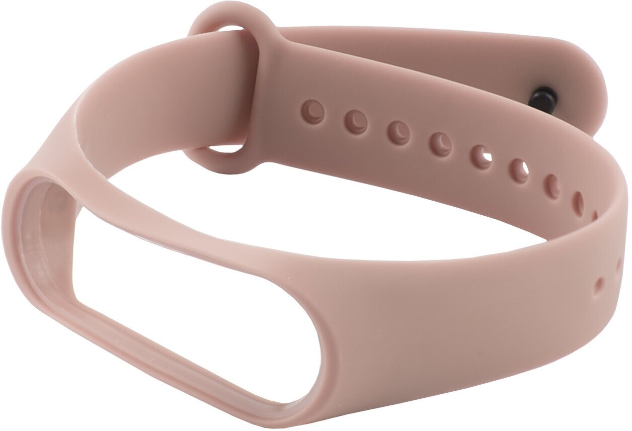 Ремешок для Xiaomi Mi Band 3/ Mi Band 4/Ремешок для фитнес-браслета/Ремешок для часов силиконовый/Розовый, №10