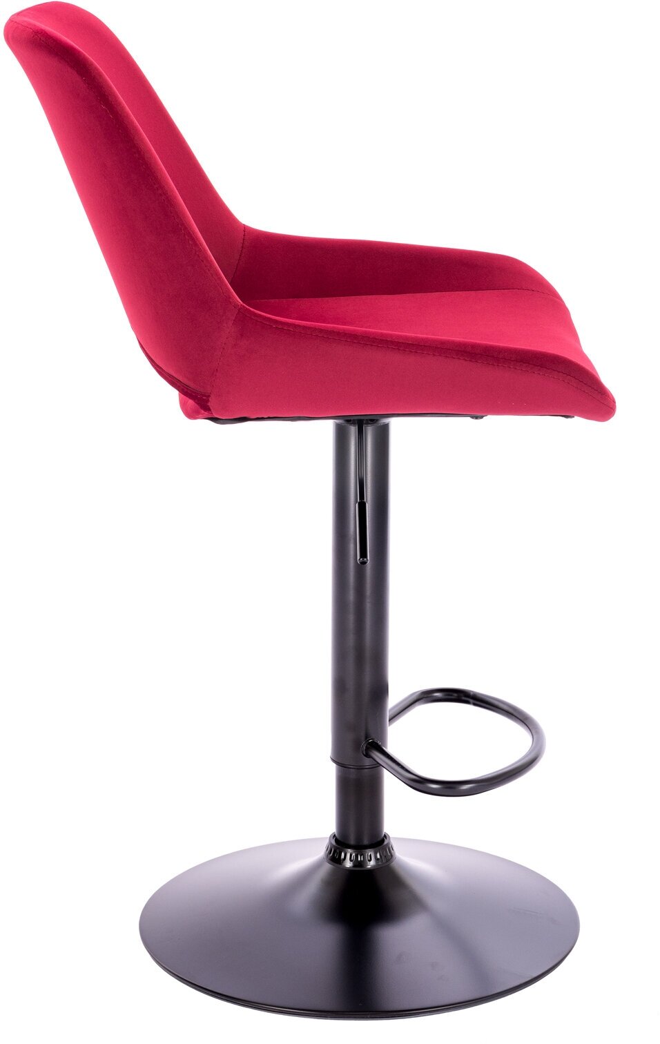 Стул барный Everprof Flash ткань/бургунди