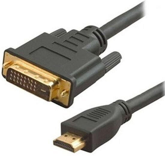 Кабель 5BITES HDMI M/DVI (25M) 2m (APC-073-020)