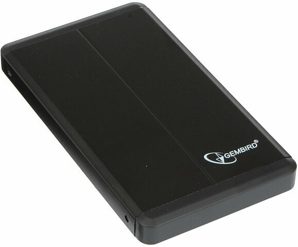 Контейнер Gembird Контейнер Gembird EE2-U3S-2 для 2.5 SATA HDD, алюминиевый, черный (USB3.0) (ret)