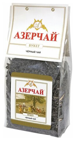 Чай азерчай "Букет" черный листовой, 400 г, пакет, 413002