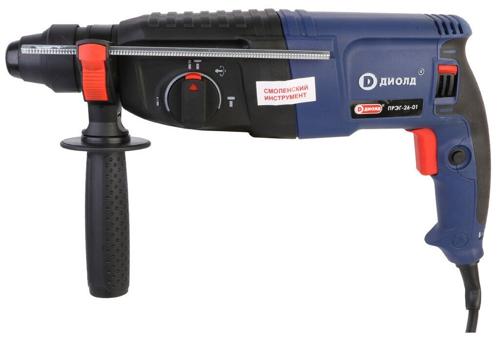 Перфоратор Диолд ПРЭГ-26-01, SDS-Plus, 900Вт, скорость вращения 1100 об/мин
