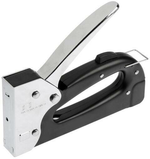 Степлер мебельный TUNDRA, металлический корпус, тип скоб 53, 4 - 14 мм