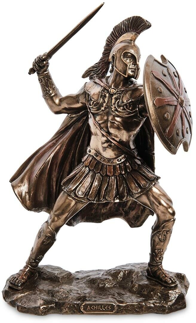 Статуэтка настольная Ахиллес A2175742 Veronese, Полистоун, Китай