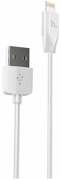 Кабель-переходник USB to Lightning HOCO X1i Rapid Lightning 2м 2.1А (белый)
