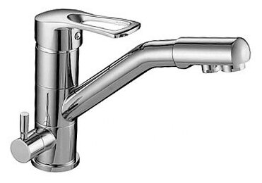Смеситель для кухни MATRIX SMF-423607 2 в 1 с краном для питьевой воды