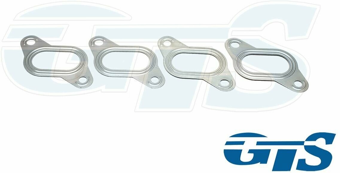 Комплект прокладок выпускного коллектора для а/м Газель с дв. ЗМЗ-406 (4шт)