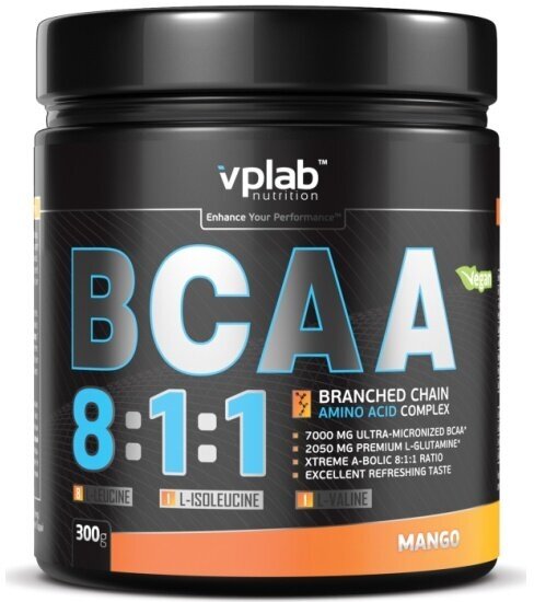 Аминокислоты VP Laboratory BCAA 8:1:1 манго 300г