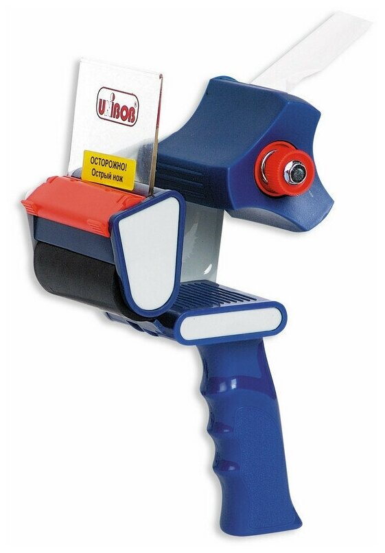 Диспенсер для клейкой ленты упаковочной UNIBOB K-520, 50-75 мм, Тайвань