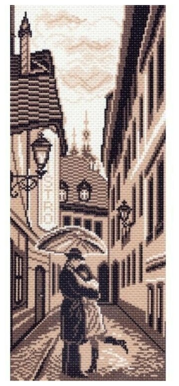 Рисунок на канве Матренин Посад "Городской роман", 24x47 см