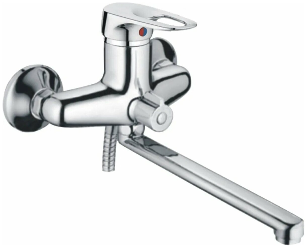 Смеситель для ванны Cron с длинным изливом CN2204