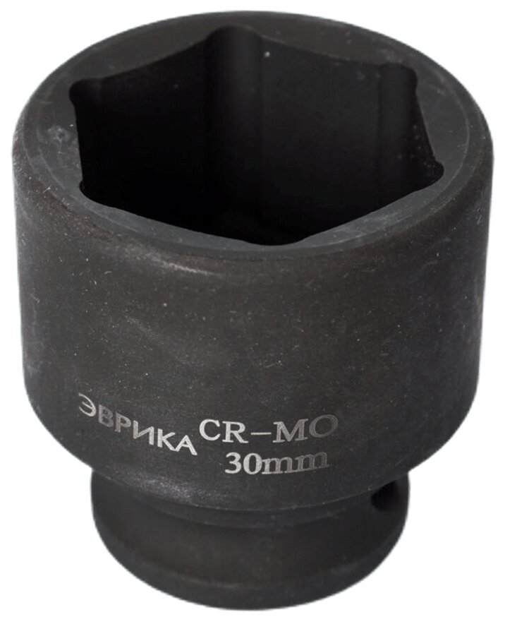 Головка торцевая эврика ER-95719H, ударная, шестигранная, 1/2, 30мм, 50мм