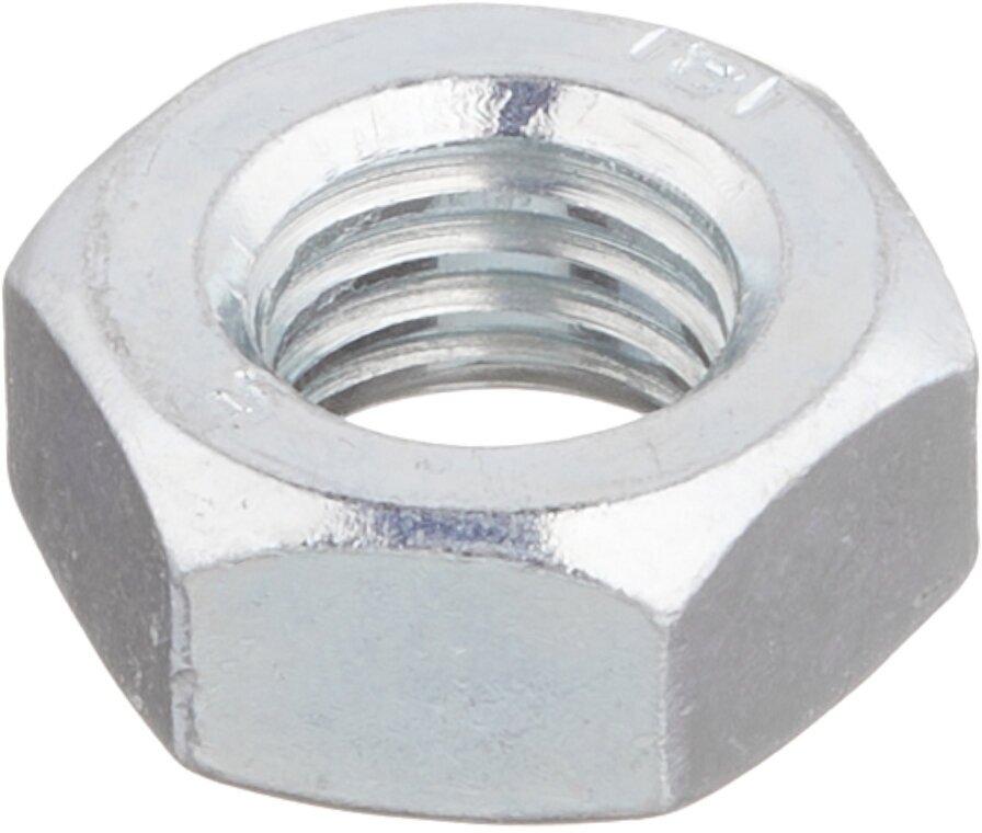 Гайка шестигранная оцинкованная М10 DIN 934 (50 шт.)