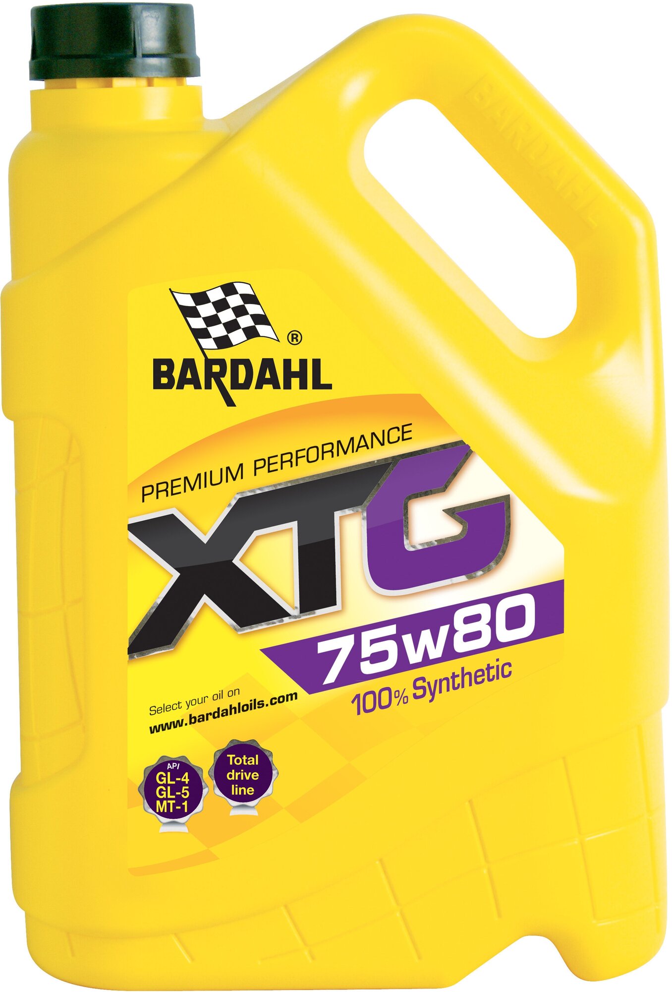Трансмиссионное масло Bardahl XTG 75W80 5 л
