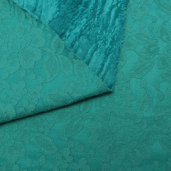 Ткань пальтовая бирюзовая 100х140 см