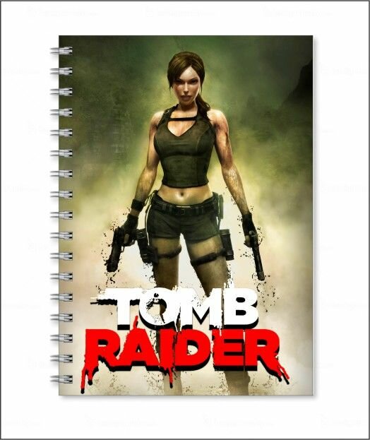 Тетрадь Расхитительница гробниц, Tomb Raider №1, А3